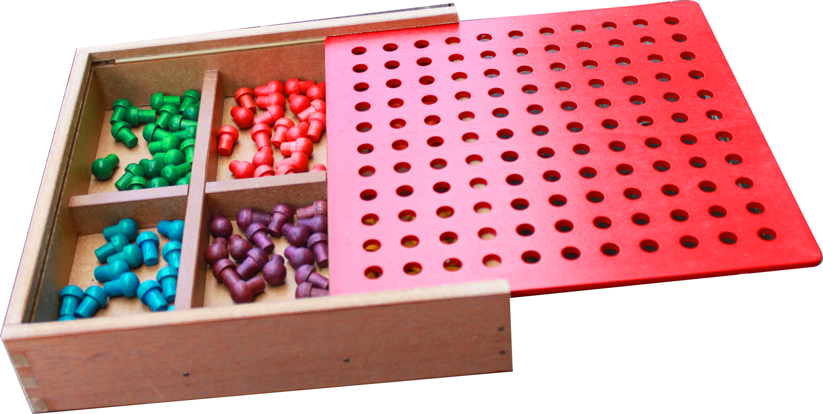Buy Froebel Gifts J2- Pegs And Lacing Box Online in Australia