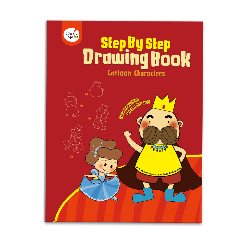 Buy JarMelo Drawing Book Cartoon Characters Step By Step Online In Buy JarMelo Drawing Book Cartoon Characters Step By Step Online In